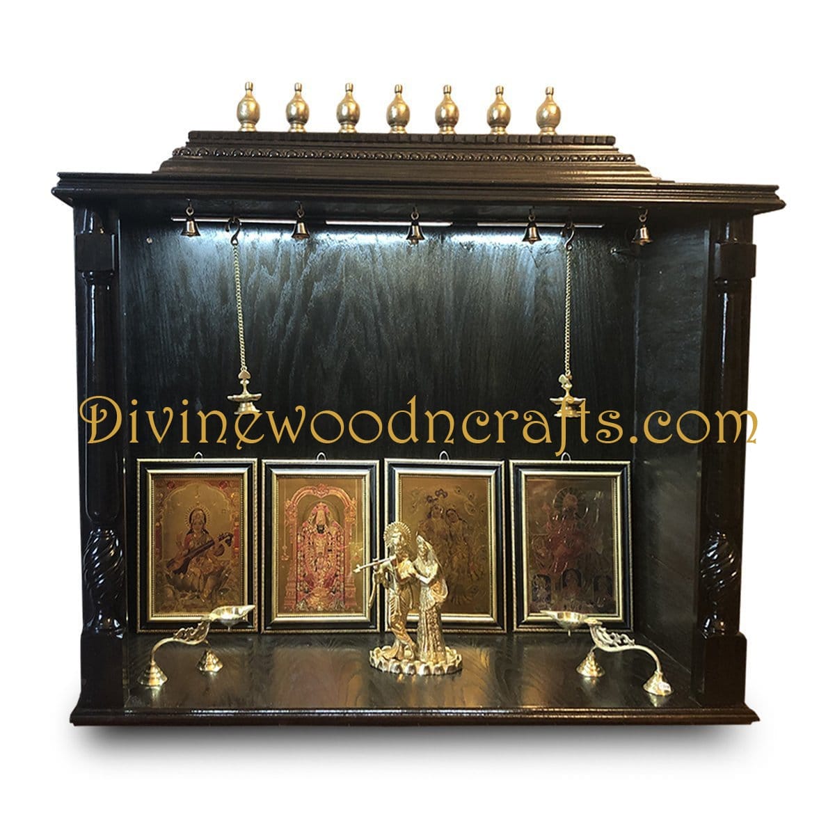 Custom Altar | 48 Inch | Handcrafted Wood Design | Divine Wood N Crafts