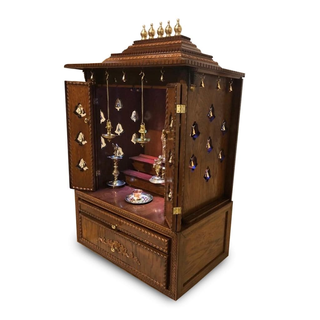 Custom Pooja Mandir Options - Divine Wood N Crafts