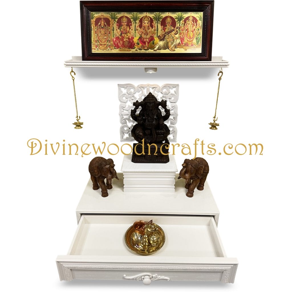 Make your Own Mandir Kit-1 - Divine Wood N Crafts