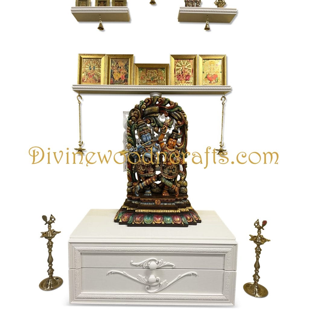 Make your Own Mandir Kit-1 - Divine Wood N Crafts